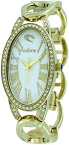 Amazon.com: Cobra Women's CO181SG1M Estia Watch : Clothing, Shoes & Jewelry