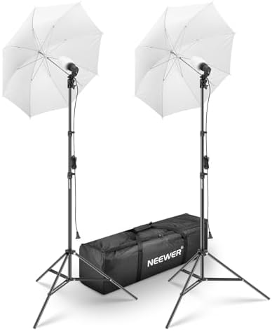 Amazon.com : LimoStudio 700W Output Photography Umbrella Continuous ...