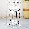 Amazon.com: NewVees Peacock Patio Side Table, Small Patio Outdoor Side ...