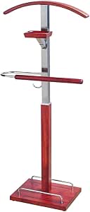 Amazon.com: KARMIO Suit Valet Stand with Pant Bar Clothing Valet Rack ...