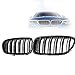 Amazon | 本広 2 個の車のフロントダブルスラットグリルグリル BMW 5 シリーズ F10 F11 F18 M5 2010-2017 ...