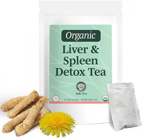 Amazon.com : Jade Tea - Organic Liver Detox & Spleen Detox Tea ...