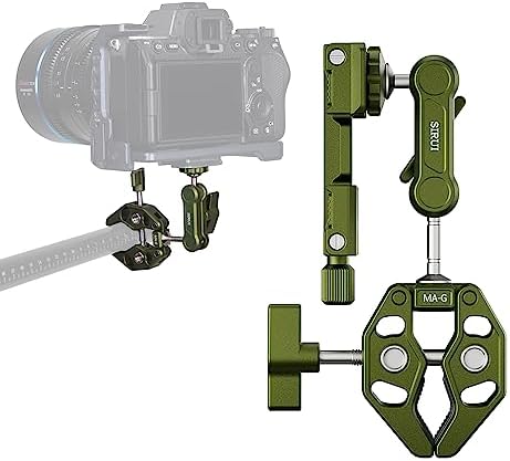 Amazon.com: SIRUI Articulating Camera Mount Clamp with Phone Holder ...