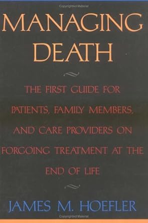 Managing Death : Hoefler, James M: Amazon.co.za: Books