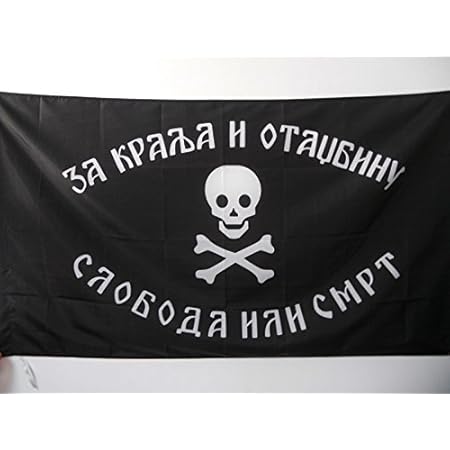 Amazon.com : AZ FLAG Chetnik Detachments of The Yugoslav Army Flag 3' x ...