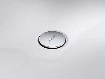 Kohler RH1274364-CP Clicker Drain with Overflow in Polished Chrome ...