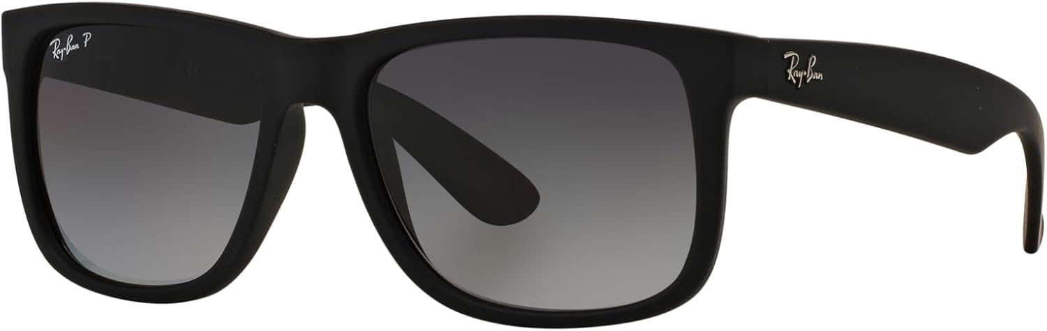 Amazon.com: Ray-Ban RB4165 Justin 622/T3 55mm Polarized Sunglasses ...