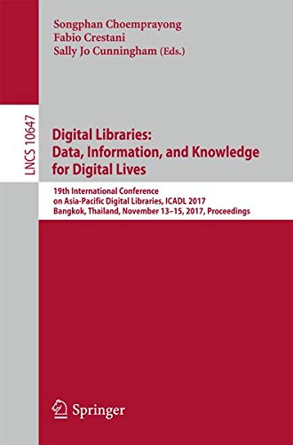 Buy Digital Libraries: Data, Information, and Knowledge for Digital ...