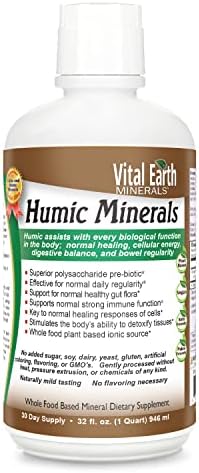 Amazon.com: Vital Earth Minerals Humic Minerals - 70+ Trace Minerals ...