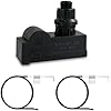 Amazon.com : Uniflasy Push Button Grill Ignitor 2 Outlet Electronic ...