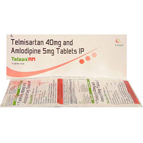 Telzox AM 40mg/5mg - Strip of 10 Tablets : Amazon.in: Health & Personal ...
