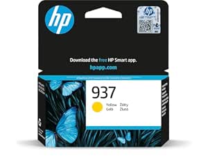 Amazon.com: 4S6W4NE HP 937 Yellow Original Ink Cartridge - Original ...