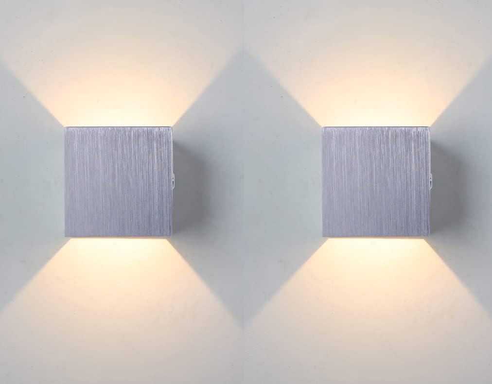 Indoor LED Wall Lamp with Touch Switch, Cordless Lamp Rechargeable USB ...