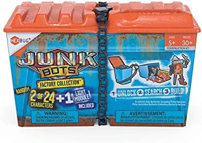 Amazon.com: HEXBUG JUNKBOTS Factory Collection Alley Dumpster, Surprise ...