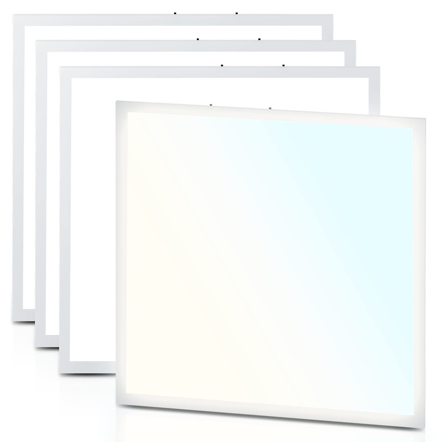 MoNiBloom 4 Pack 2x2 FT LED Flat Panel Light, Dimmable LED Light ...