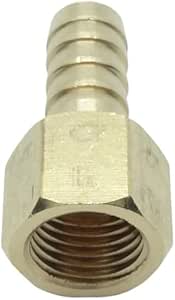 Amazon.com: CDQBWKJGFJ 1 Piece M14 x 1.5 Metric Female To Barb 3/8" or 10 mm Hose ID Brass ...