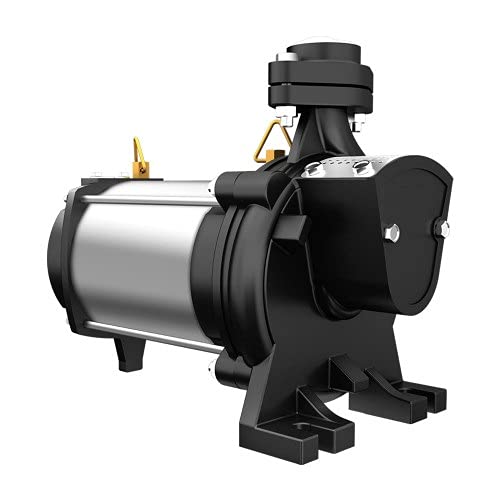 VOLVO PUMPS 1 HP Pure Copper Horizontal Open Well Submersible Heavy ...
