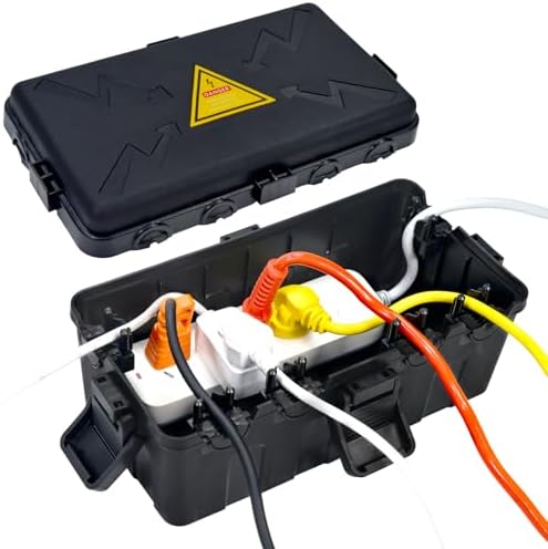 Arlington DBVR1C-1 Low Profile IN BOX Electrical Box with Weatherproof ...