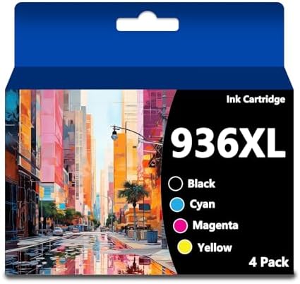 Amazon.com: 936 936e Ink Cartridges 936 936XL Ink Compatible for 936 ...