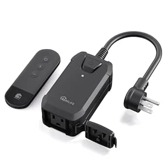 TREATLIFE Dimmer Plug with 100FT Wireless Remote Control, Max Power ...