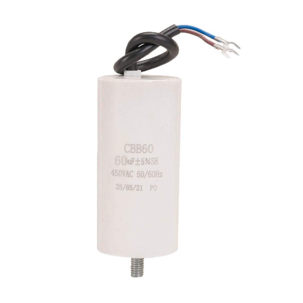 Buy ICQUANZX 60UF CBB60 AC450V 50/60Hz CBB60 Air compressor washing ...