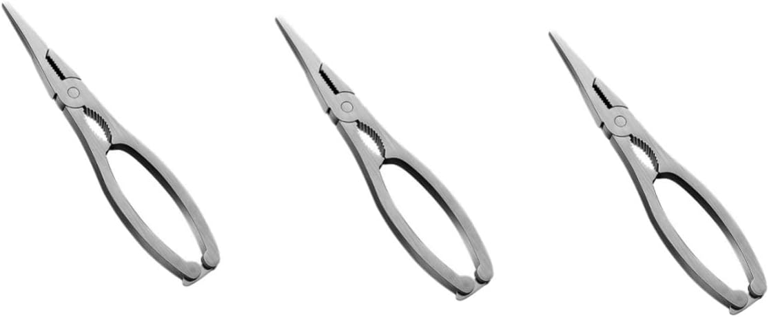 Amazon.com: SECFOU 3 Pcs Stainless Steel Crab Claws Tool Stainless ...