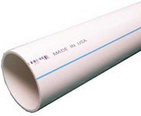 Amazon.com: Genova 60031 Schedule 30 Pvc Dwv Pipe, 3" X 10 ...
