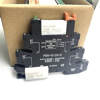 The Relay and Base PSR-1C-24-E SR-1C-DC24V 1 PCS Industrial Electrical ...