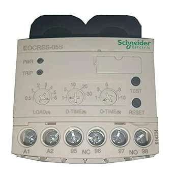 Schneider Electric electronic overcurrent relay - 0.5..6 A - 220 V AC - EOCR-SS 05 24~240V ...