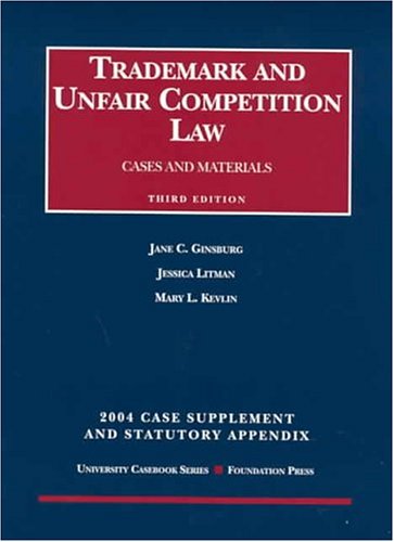 Amazon.com: 2004 Supplement to Trademark and Unfair Competition Law ...