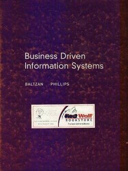 Buy Business Driven Information Systems Book Online at Low Prices in ...