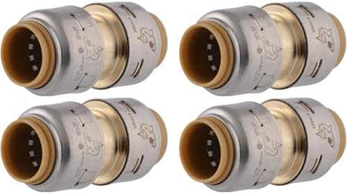 SharkBite Max 1/2 x 1/2 Inch FNPT Adapter, Pack of 4, Push to Connect ...