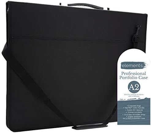 ARTISTIK Art Portfolio Case - A2 Artist Portfolio Carrying Case with ...