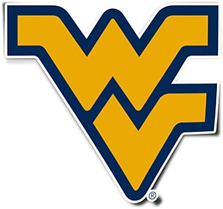 Amazon.com: WVU WEST VIRGINIA Mountaineers Large 11.5" Logo Decal ...