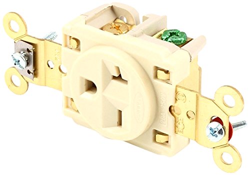 Hubbell 5461I, Ivory Receptacle: Amazon.com: Tools & Home Improvement