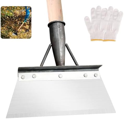 Walensee Heavy Duty Garden Spade Tool with Foot Pedal, 136cm Adjustable ...