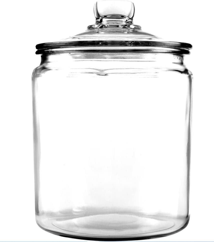 Amazon.com: SEDLAV Glass Storage Jar Canister With Lid For Food ...