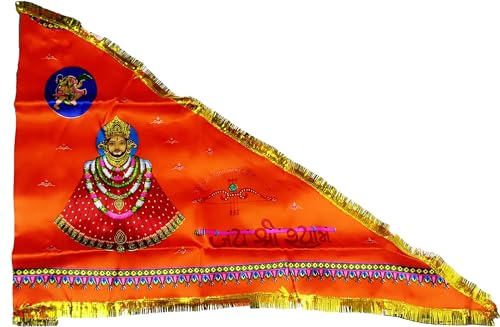 Buy जय श्री श्याम जी Jhanda Khatu Shyam Ji Flag Nisan Triangle Hand ...