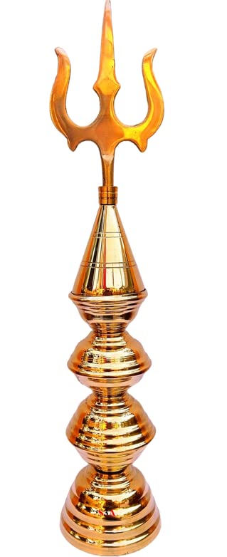 S3as3a Brass Trishul Temple Top Kalash Mandir Shikhar Kalash Temple ...