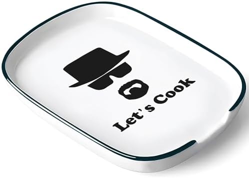 Amazon.com: YROVWENQ Funny Kitchen White Ceramic Spoon Rests, Let’s ...
