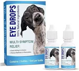 Amazon.com : Cataract Drops for Dogs, Dog Eye Drops for Pet Eye Wash ...