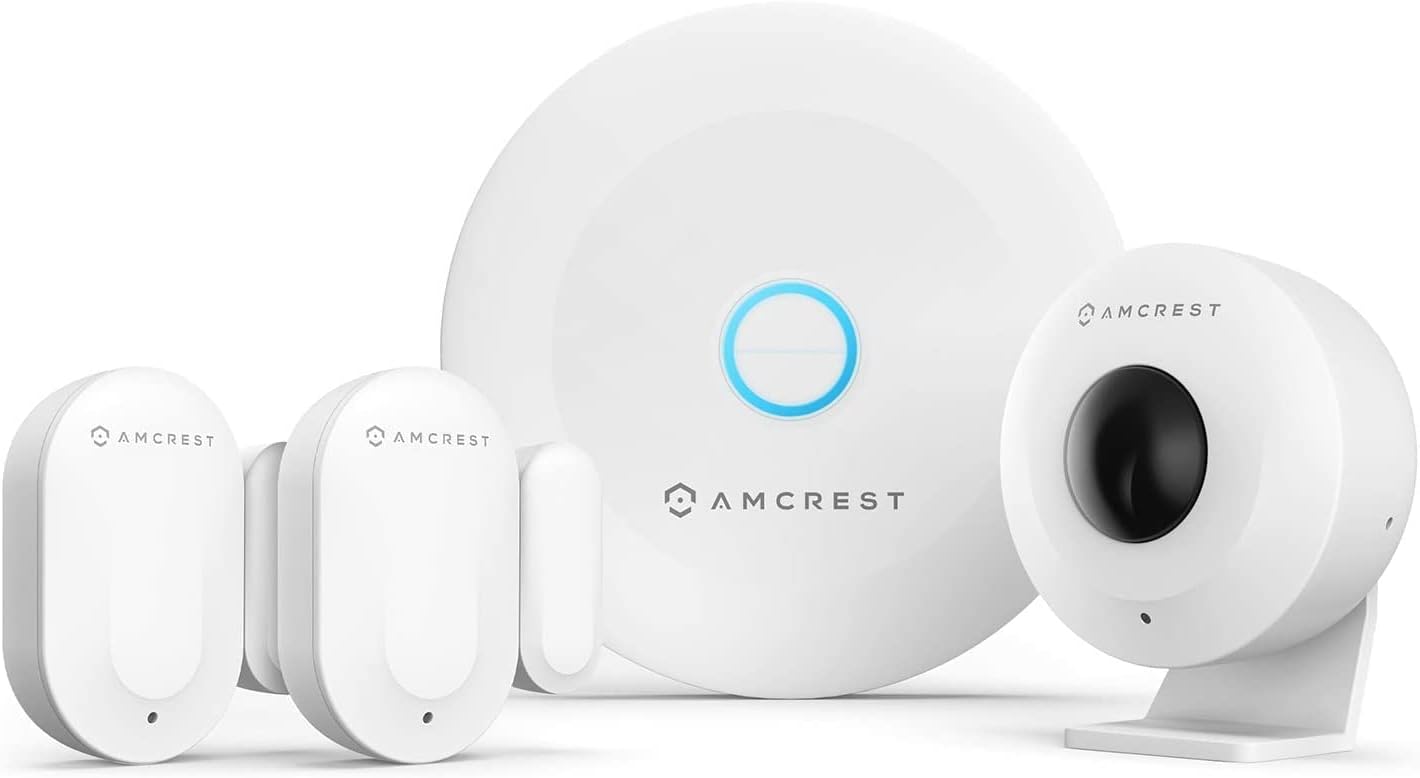Amazon.com : Amcrest Home Security System, DIY Smart Home Alarm System ...