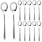 Amazon.com | SOLEADER X-Large Serving Spoons Set, 12 Inch Slotted Spoon ...