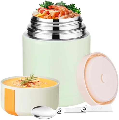 ParaCity Food Flask 800ML, Thermos Food Flask of 316 Stainless Steel ...
