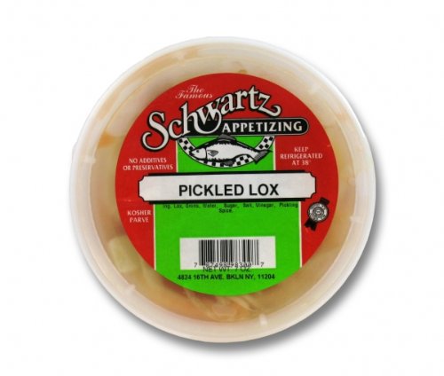 Amazon.com : Schwartz Appetizing - Kosher Pickled Lox (4 pack ...