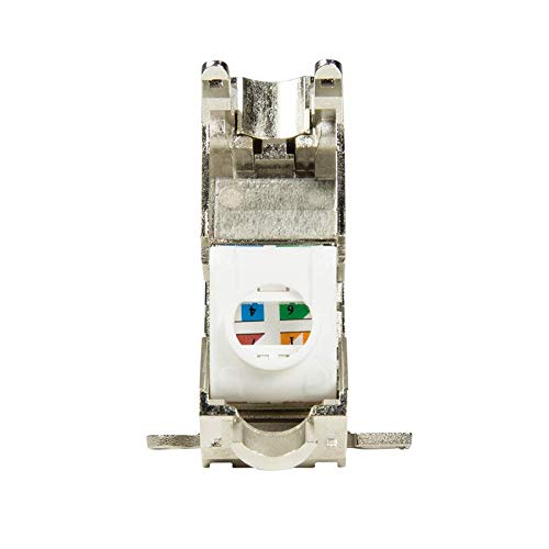 odedo 2 x CAT 6A / 7 Field Assembly Cable Connectors STP 10GE Shielded ...