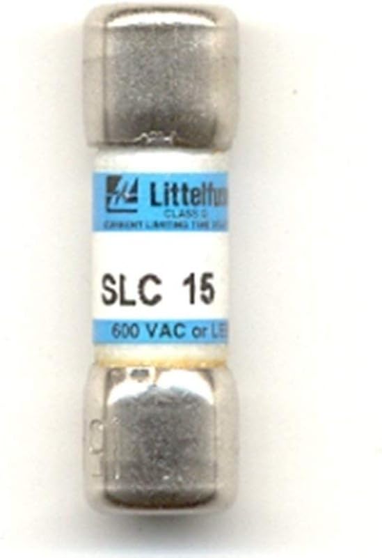 LITTELFUSE SLC-15 15AMP, 600VAC, Class-G, Fuse, TIME DELAY - Amazon.com