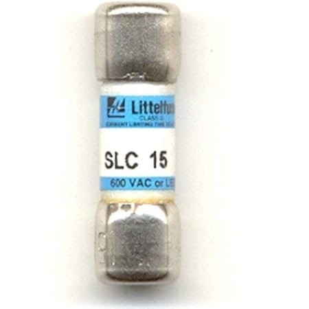 LITTELFUSE SLC-15 TIME DELAY, Fuse, 15AMP, Class-G, 600VAC - Amazon.com