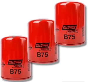 Amazon.com: Generic B75 Spin-On Oil Filter Replaces LF3328 25011902 ...