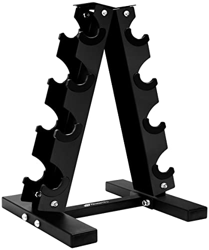 Fitness Alley Support pour haltères en acier – Support de poids à 4 ...